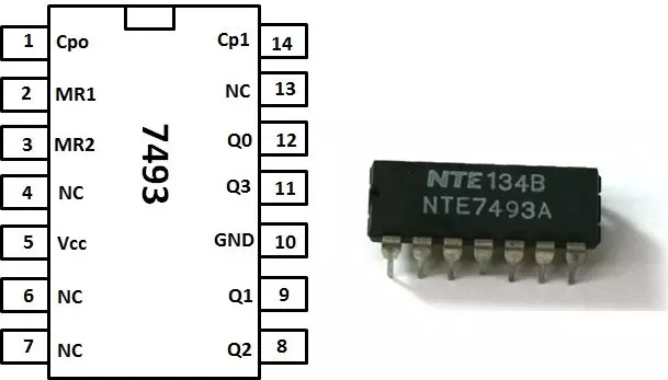 Ndërtoni një numërues binar 4-bit me matricë LED 5x7 10048_13