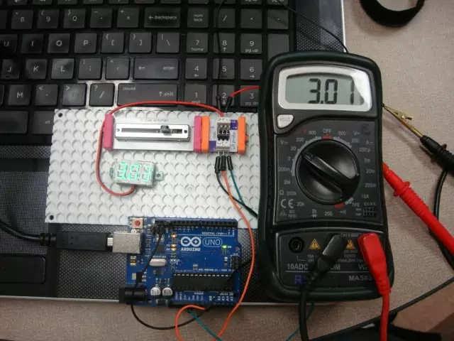 Costruisci un voltmetro analogico Arduino-LabVIEW 11673_10