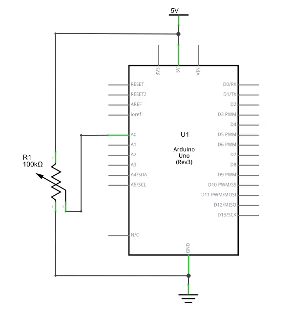 Byg et Arduino-LabVIEW analog voltmeter 11673_5