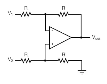 Aufbau eines Differenzverstärkers 12008_1