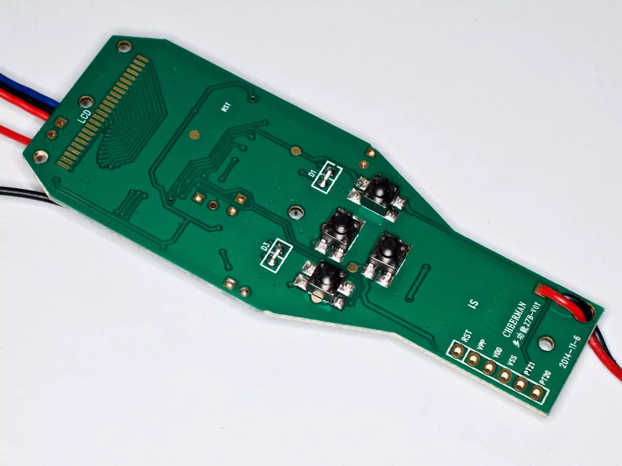 PCB augšdaļa