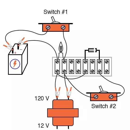 ihe atụ diode na-agagharị agagharị