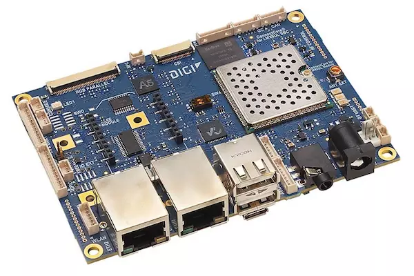 Digi International verëffentlecht Neist Embedded Plattform, de ConnectCore 6UL SBC Pro 1245_1