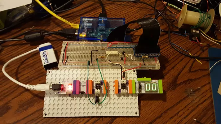 การสร้างตัวควบคุม Raspberry Pi: ตัวนับเหตุการณ์ระยะไกล IR 12586_11