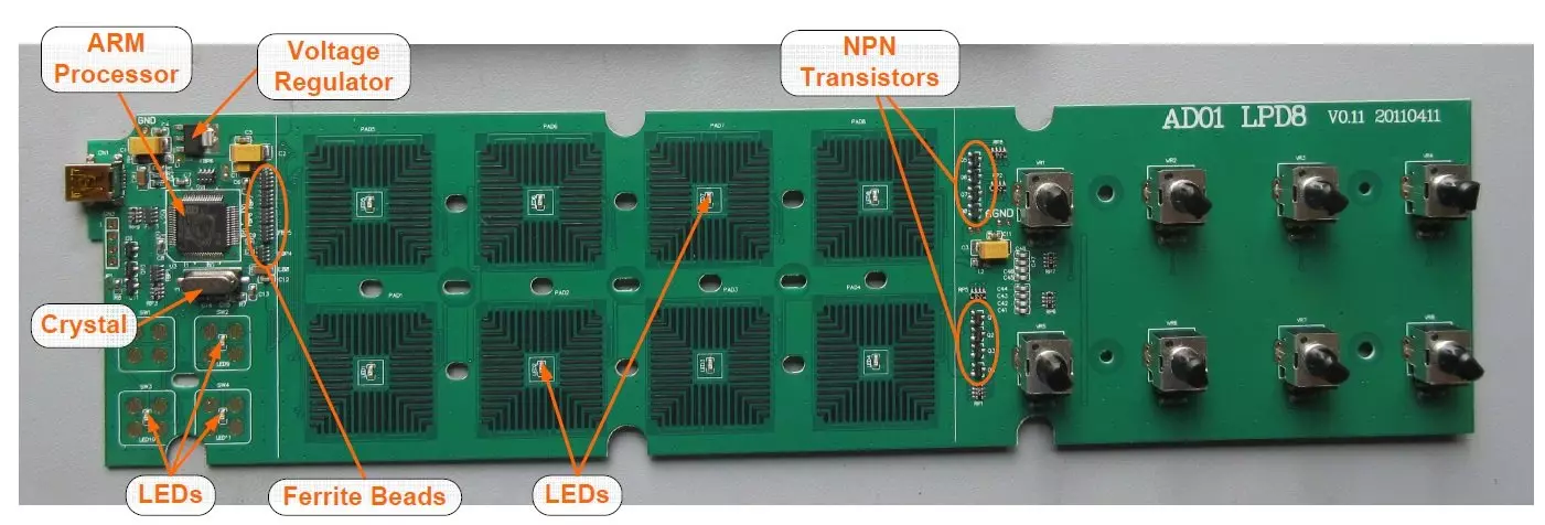 I-Teardown ngoLwesibini: Umlawuli wePad yeLaptop yeAkai LPD8 1301_8