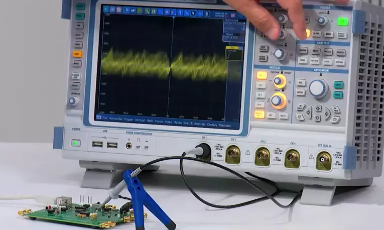 Uji Integritas Daya sareng Oscilloscope