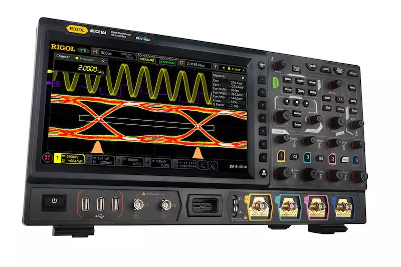 RIGOL Newest MSO8000 Oscilloscope Nawarkeun 2 Bandwidth GHz 1865_1