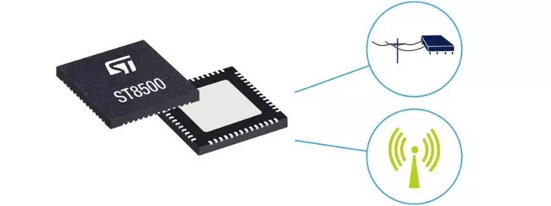 Der Chipsatz ermöglicht sowohl RF- als auch SPS-Kommunikation.