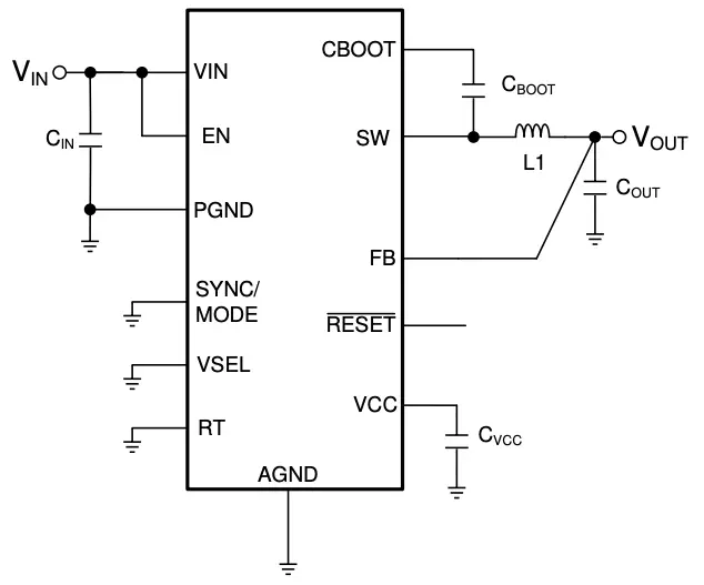 Gipasimple nga eskematiko sa LM63635