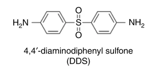 Struktur molekul DDS