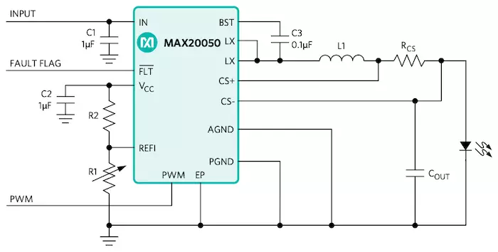 pengemudi LED