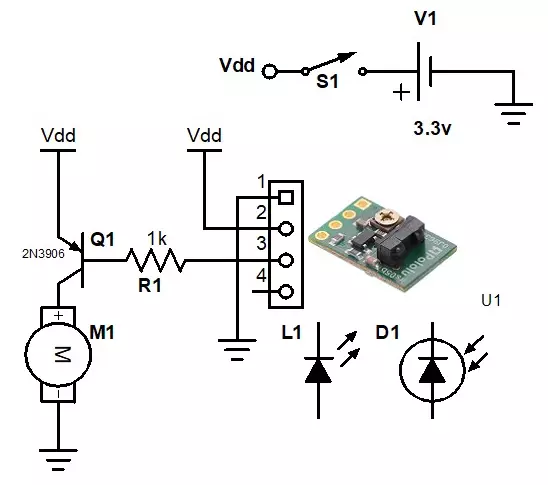 Hringrásarmynd af PULSE