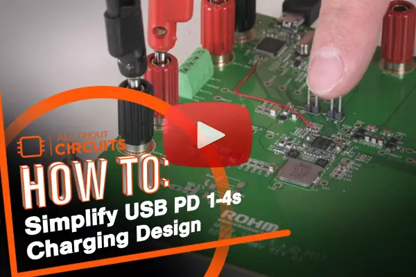 USB PD 1-4s ఛార్జింగ్ డిజైన్ను ఎలా సులభతరం చేయాలి