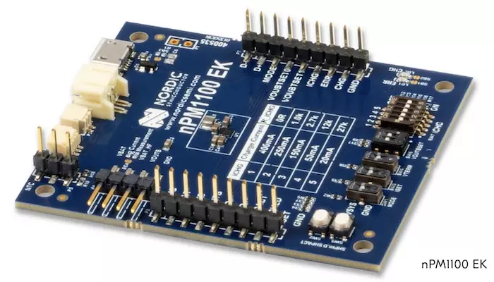 Il kit di valutazione per il primo prodotto PMIC di Nordic.