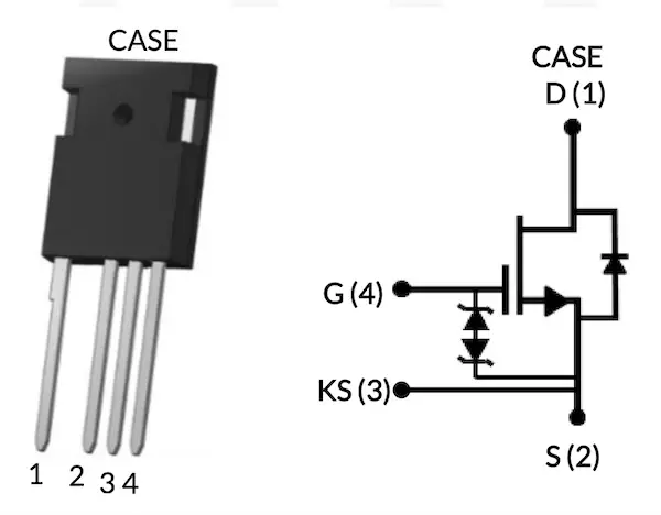 Раствор на UnitedSiC Gen 4 SiC FET.