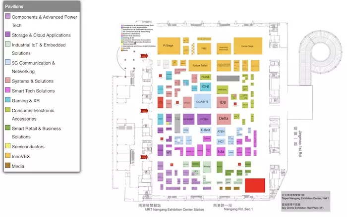 Kat jeyografik evènman COMPUTEX 2022 la.