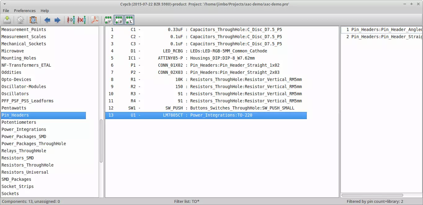 ข้อมูลเบื้องต้นเกี่ยวกับ KiCad บน Ubuntu 3833_18