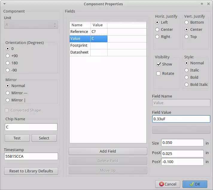 ข้อมูลเบื้องต้นเกี่ยวกับ KiCad บน Ubuntu 3833_9