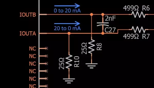 DAC Schematisches Design für einen Arbitrary Waveform Generator 3977_5