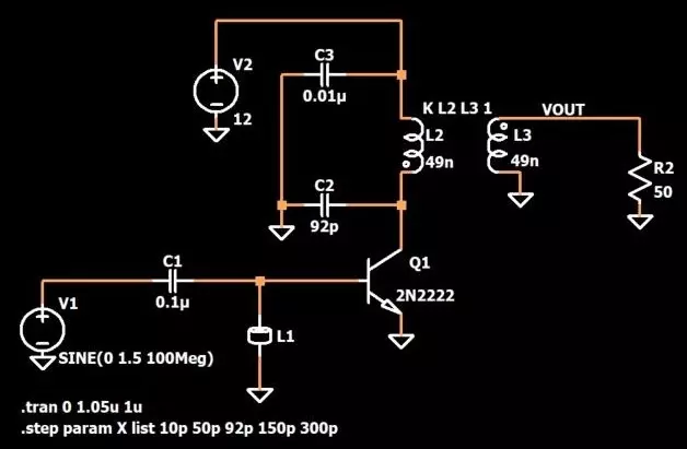 Self-biasing Class C gücləndiricisinin layihələndirilməsi 4004_4