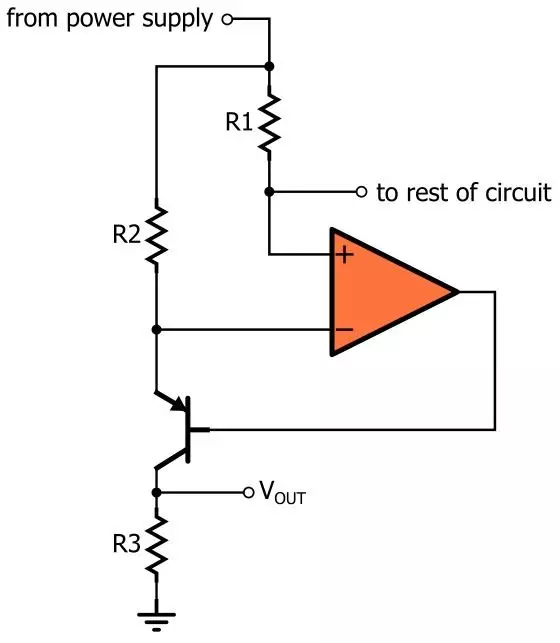 Cách theo dõi dòng điện bằng Op-Amp, BJT và ba điện trở 4016_1