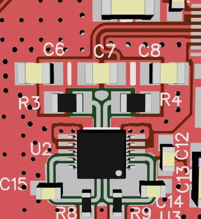 כיצד להפוך סכמטי לפריסת PCB: עיצוב PCB עבור מד שיפוע מותאם אישית 4153_6