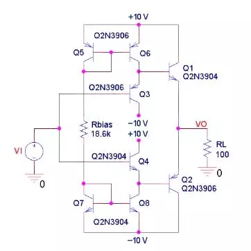 הדמיית מאגר מתח ב-PSPice: הגברת כונן זרם המוצא של Op-Amps 4350_4