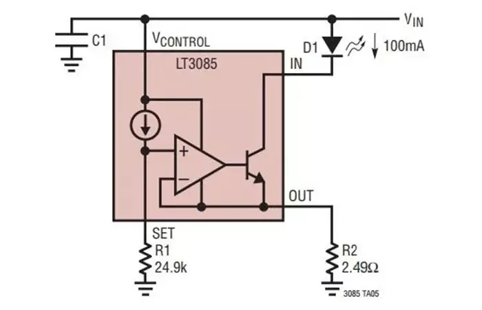 Op-Amps सह अचूक वर्तमान पंप कसे डिझाइन करावे 4419_1