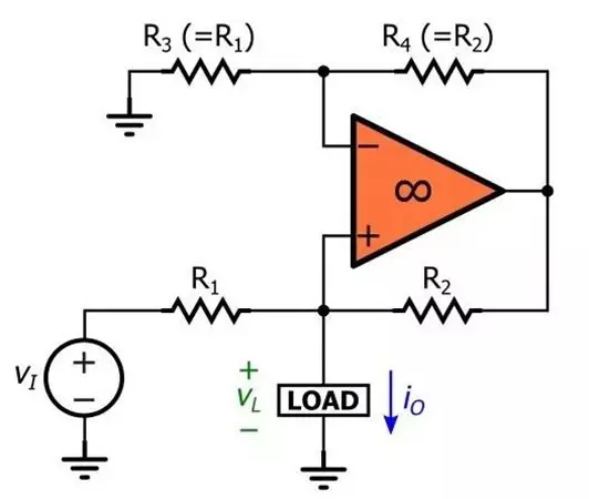 Op-Amps सह अचूक वर्तमान पंप कसे डिझाइन करावे 4419_3