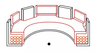 Imodzi yokhotakhota 12-pole synchronous motor