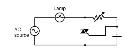 TRIAC jaudas fāzes kontrole