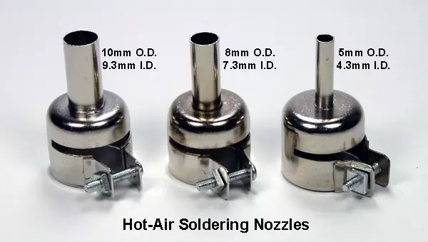 Ma Nozzles Otentha a Air Soldering