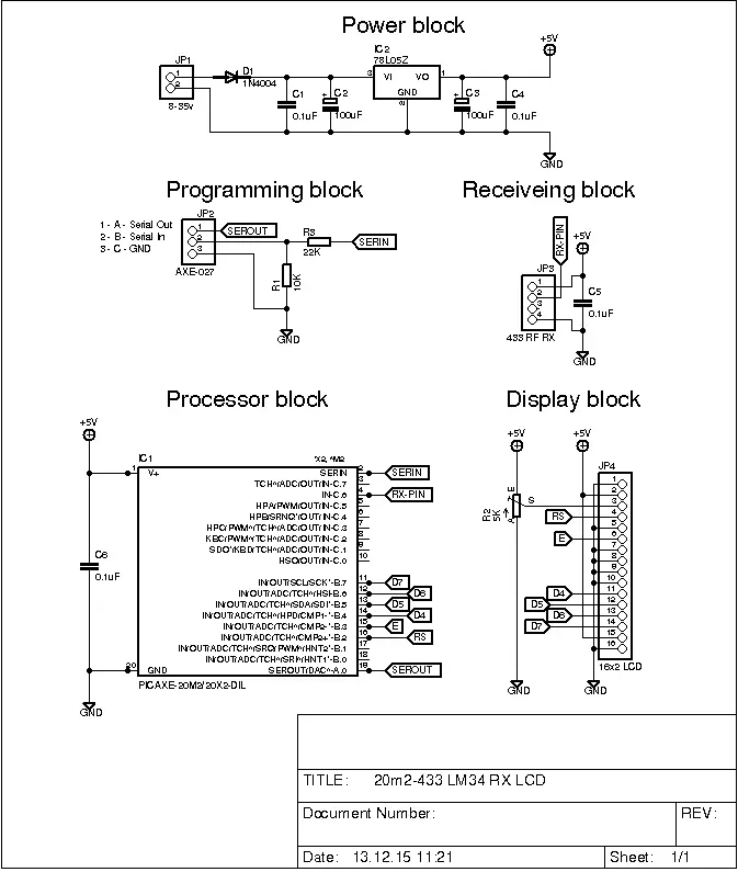 Gumawa ng Wireless Thermometer gamit ang PICAXE 9371_2