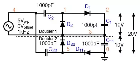 voltage quadrupler