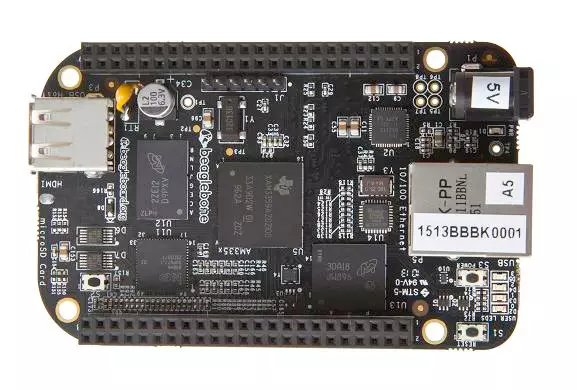 Dagaalka SBC-yada: BeagleBone Black, Raspberry Pi 3, iyo ASUS Tinker Board 962_1