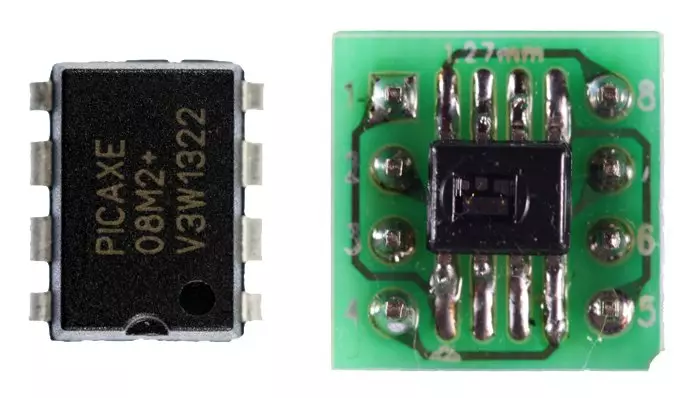 Constrúe un ventilador controlado por temperatura e/ou humidade cun microcontrolador Picaxe 08M2 9836_2